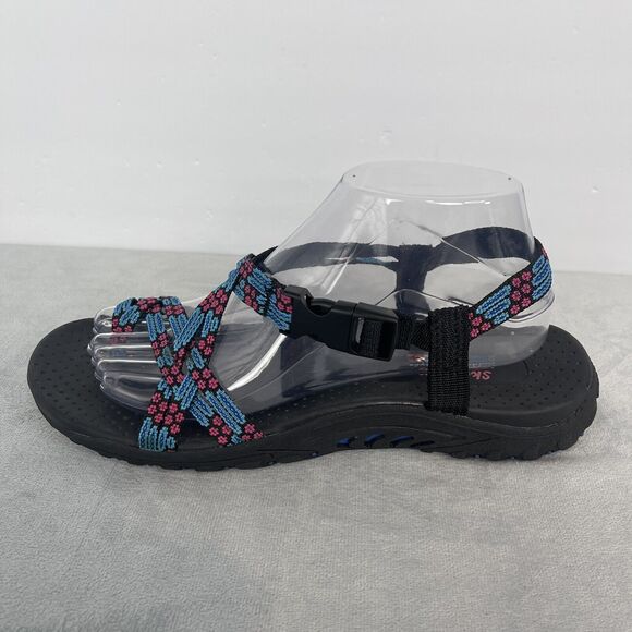Skechers | Shoes | Skechers Sandals Women 85 Reggaeloopy Sandals Azul ...